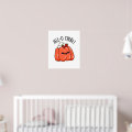 Jello There Funny Orange Jello Pun Poster | Zazzle