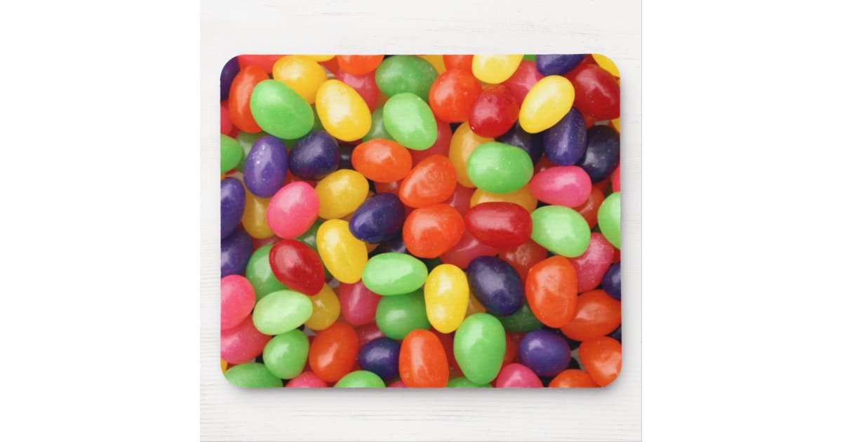 Jelly Bean Mouse Pad | Zazzle