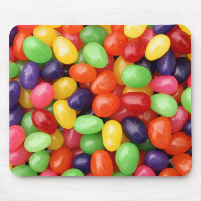 Jelly Bean Mouse Pad | Zazzle