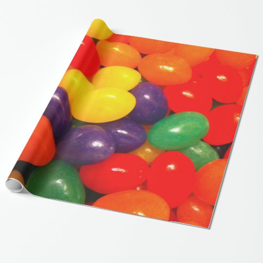 Jelly Beans Wrapping Paper | Zazzle.com