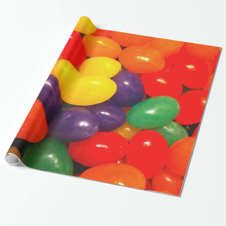 Jelly Beans Wrapping Paper | Zazzle