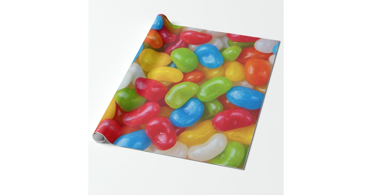 Jelly Beans Wrapping Paper | Zazzle