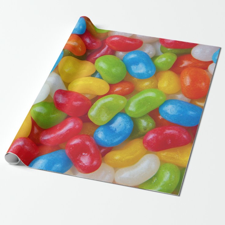 Jelly Beans Wrapping Paper | Zazzle