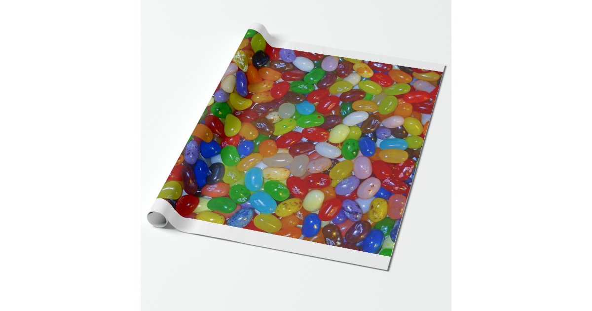 Jelly Beans Wrapping Paper | Zazzle