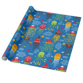 Octopus Wrapping Paper | Zazzle