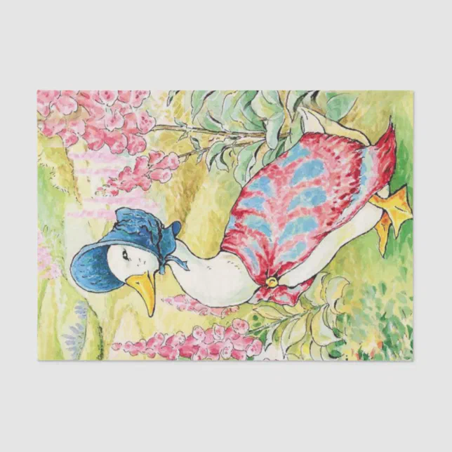 “Jemima Puddle Duck” by Beatrix Potter Tissue Paper | Zazzle
