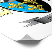 Jenkins Family Crest Coat of Arms Poster | Zazzle