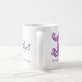 Jennifer name meaning decorative J monogram mug | Zazzle
