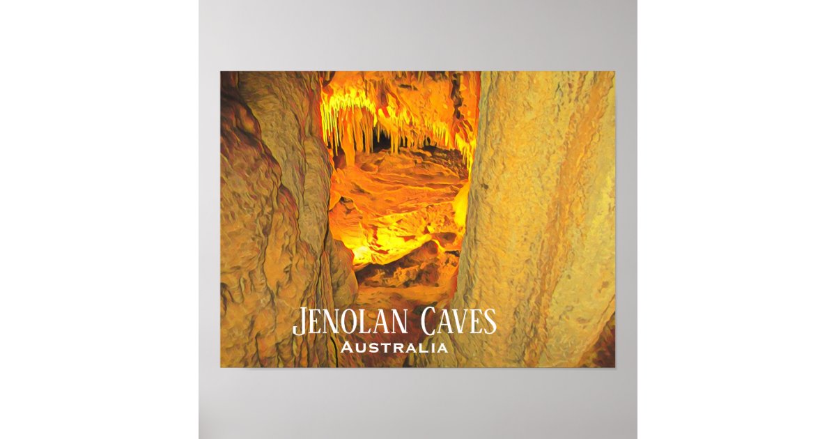 Jenolan Caves limestone caves Australia Poster | Zazzle