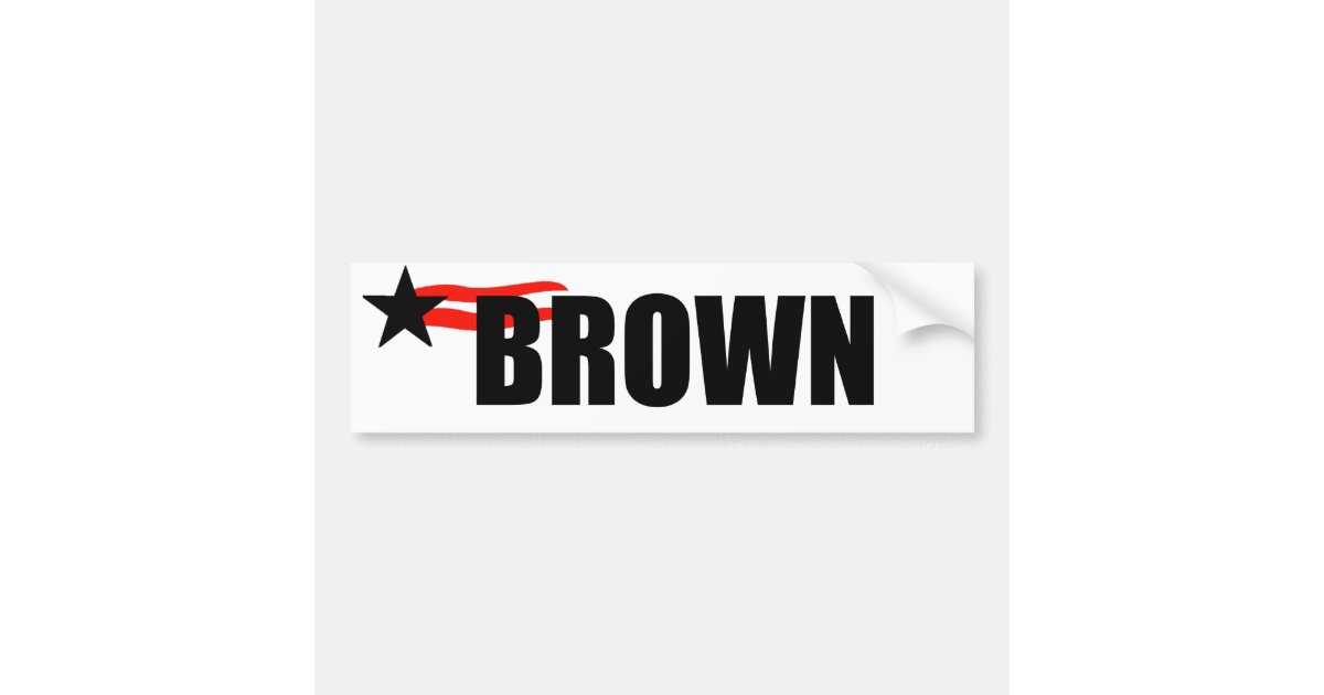 JERRY BROWN BUMPER STICKER | Zazzle