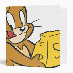 Jerry Likes His Cheese Binder | Zazzle