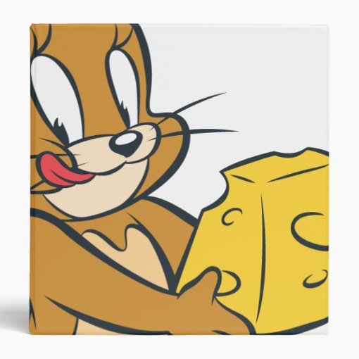 Jerry Likes His Cheese Binder | Zazzle