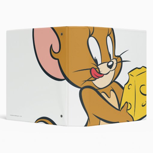 Jerry Likes His Cheese Binder | Zazzle