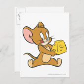 Jerry Likes His Cheese Postcard | Zazzle
