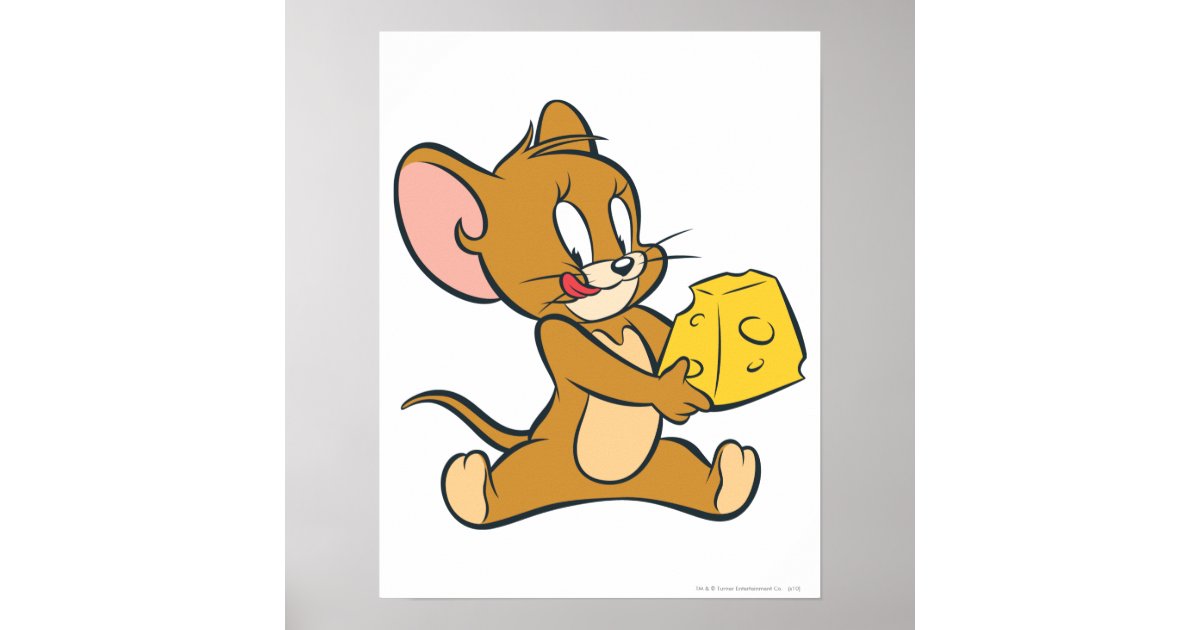 Jerry Likes His Cheese Poster | Zazzle