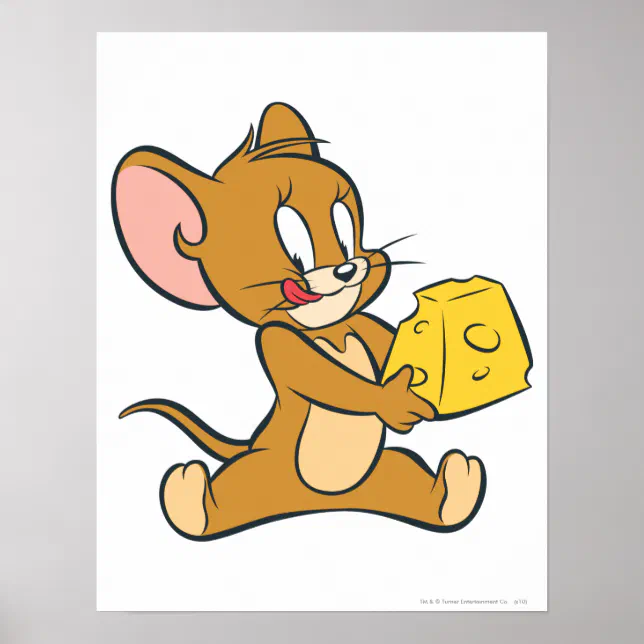 Jerry Likes His Cheese Poster | Zazzle