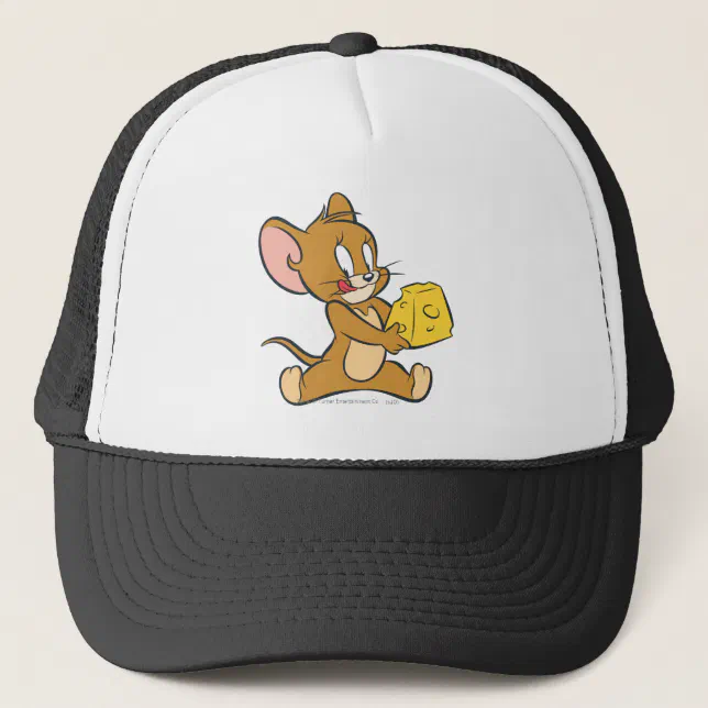 Jerry Likes His Cheese Trucker Hat | Zazzle