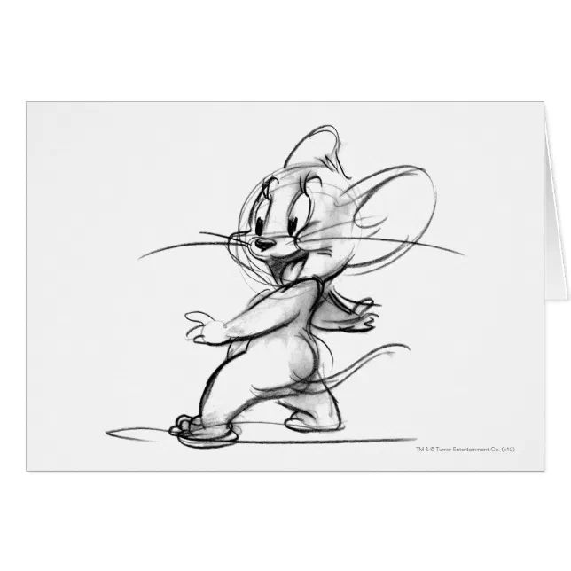 Jerry Side Sketch | Zazzle