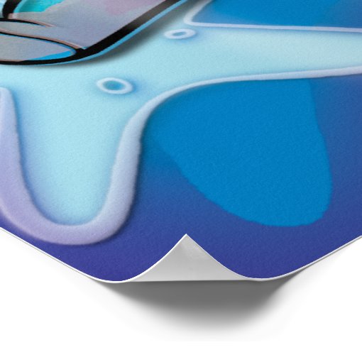 Jerry Trippy Fish Poster | Zazzle