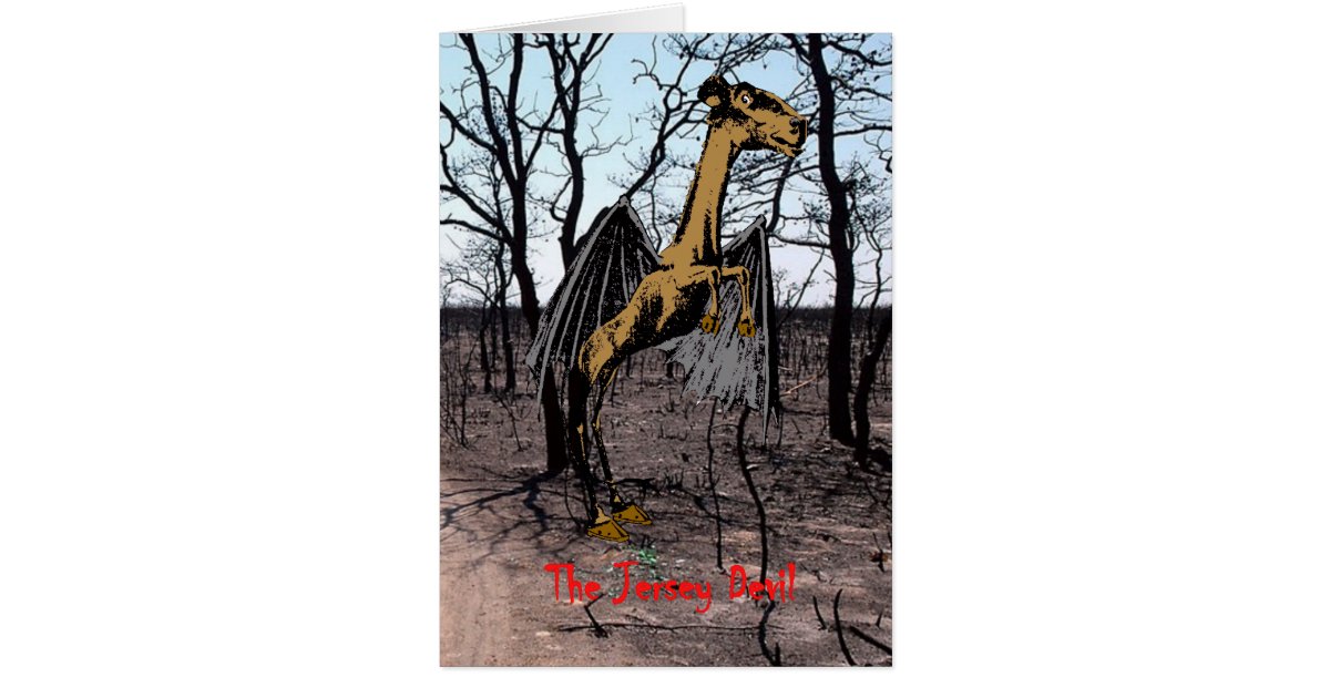 Jersey Devil Card | Zazzle
