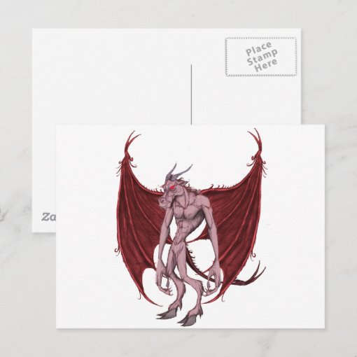 JERSEY DEVIL POSTCARD | Zazzle