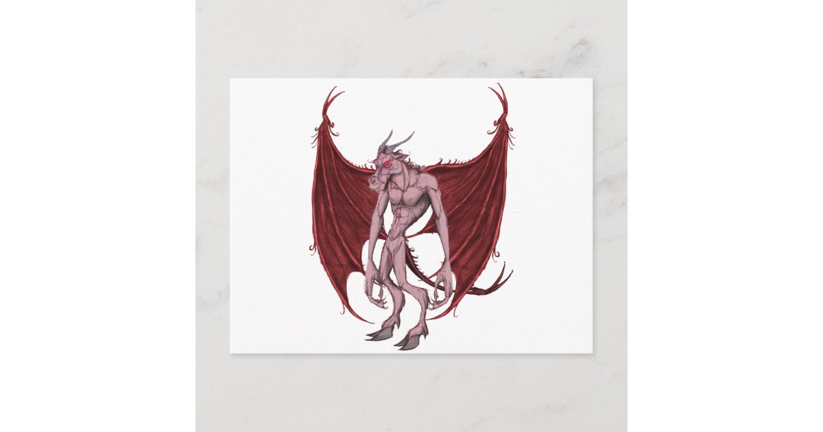 JERSEY DEVIL POSTCARD | Zazzle