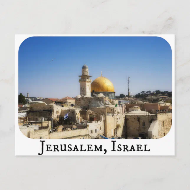 Jerusalem, Israel Postcard | Zazzle