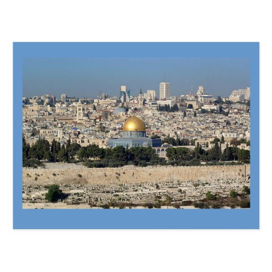Jerusalem Israel Postcard | Zazzle.com