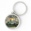 jerusalem, This is a beautiful key chain with a... | Zazzle