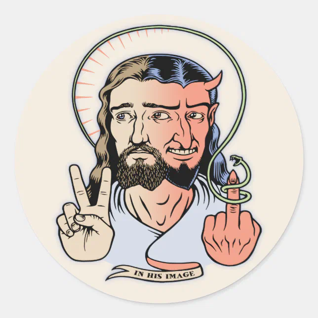 Jesifer Classic Round Sticker | Zazzle