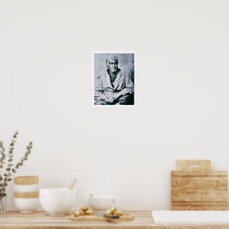 Jesse Chisholm (b/w photo) Poster | Zazzle