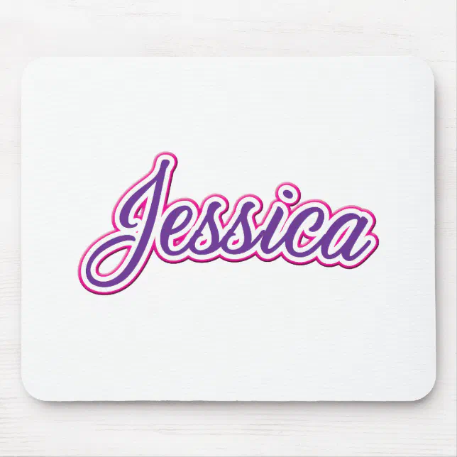 Jessica Mouse Pad | Zazzle