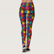 Jester Pants! Multicolor Patchwork Pattern Leggings | Zazzle