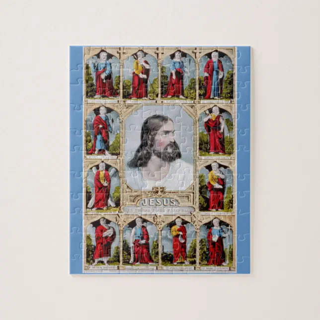 Jesus and the Apostles puzzle | Zazzle