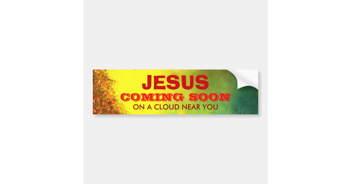 JESUS Bumper Sticker | Zazzle