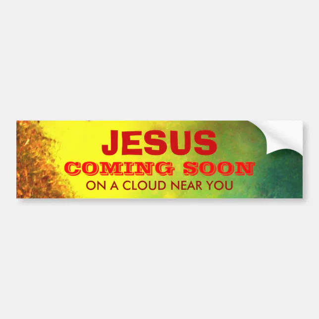 JESUS Bumper Sticker | Zazzle