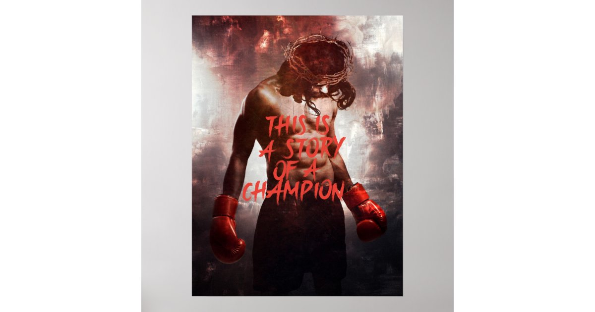 Jesus Champion Poster | Zazzle