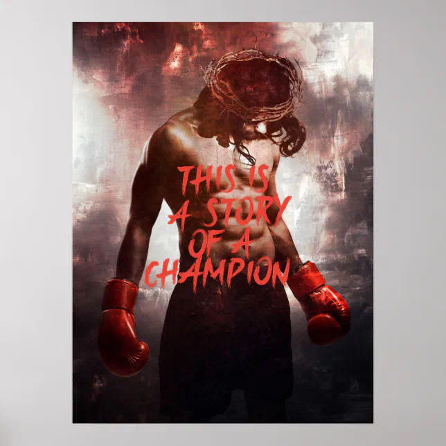 Jesus Champion Poster | Zazzle
