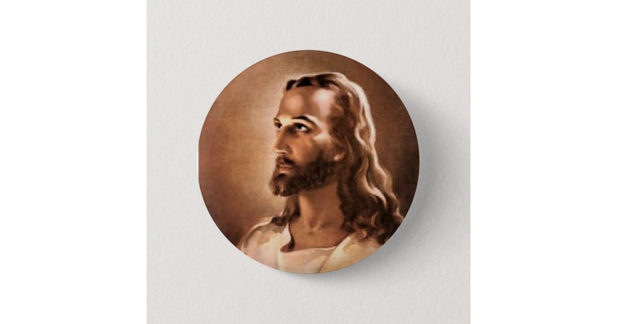 Jesus Christ Button | Zazzle
