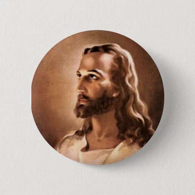 Jesus Christ Button | Zazzle