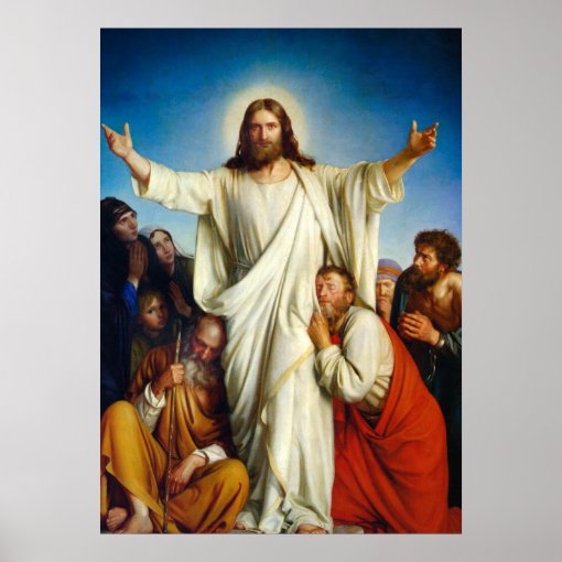Jesus Christ Consolation Poster | Zazzle