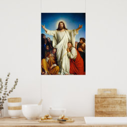 Jesus Christ Consolation Poster | Zazzle