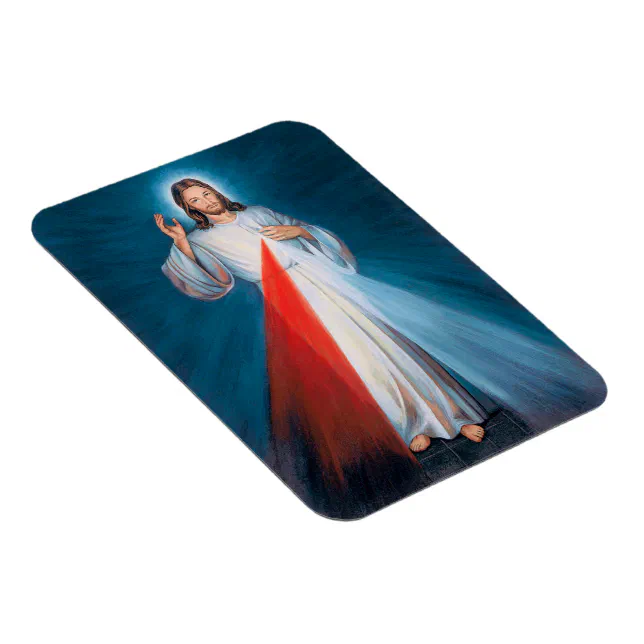 Jesus Christ Divine Mercy Sacred Heart of Jesus Magnet | Zazzle
