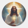 Jesus Christ Heavenly Image for your Refrigerator Magnet | Zazzle
