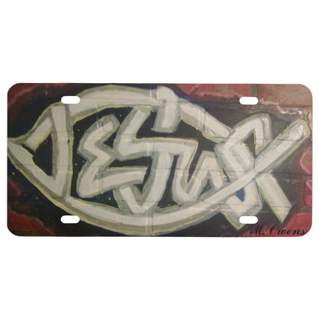 Jesus Christ License Plate | Zazzle