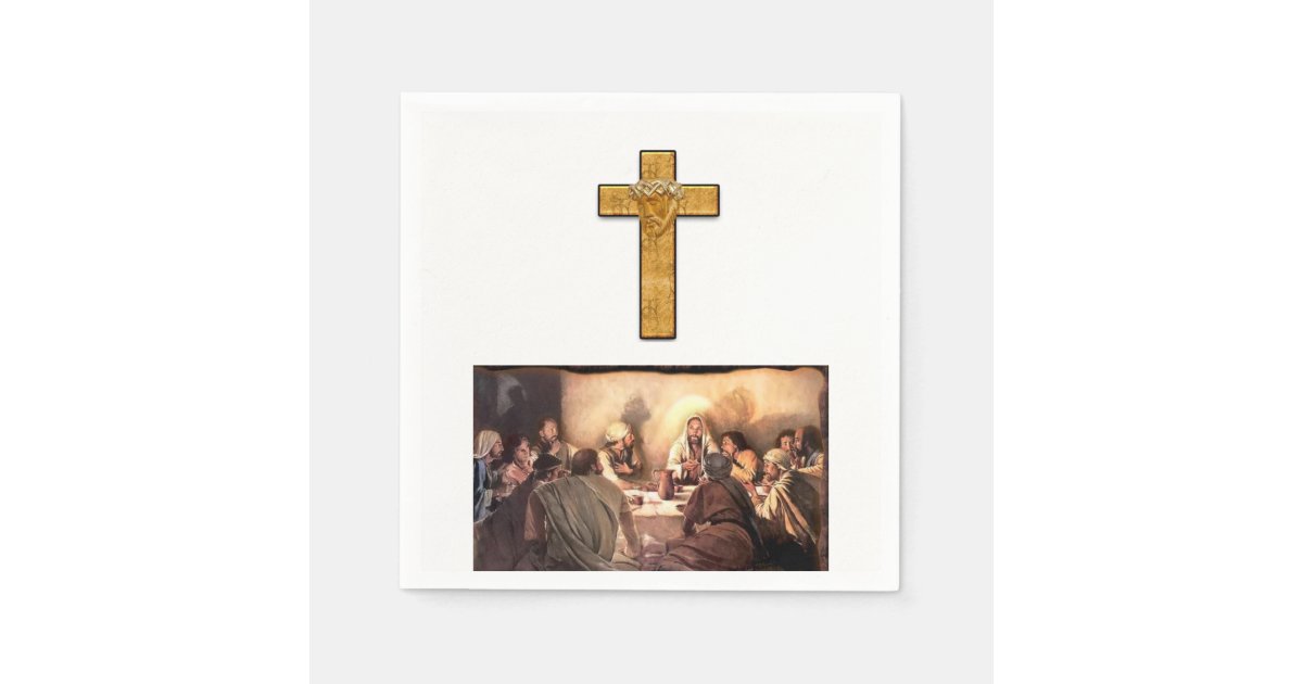 Jesus Christ Paper Napkins | Zazzle