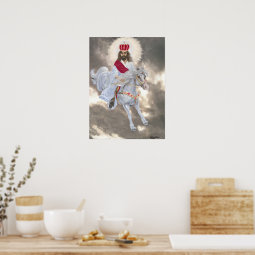 Jesus Christ's Second Coming Poster | Zazzle