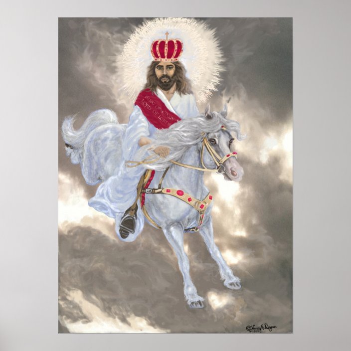 Jesus Christ's Second Coming Poster | Zazzle.com