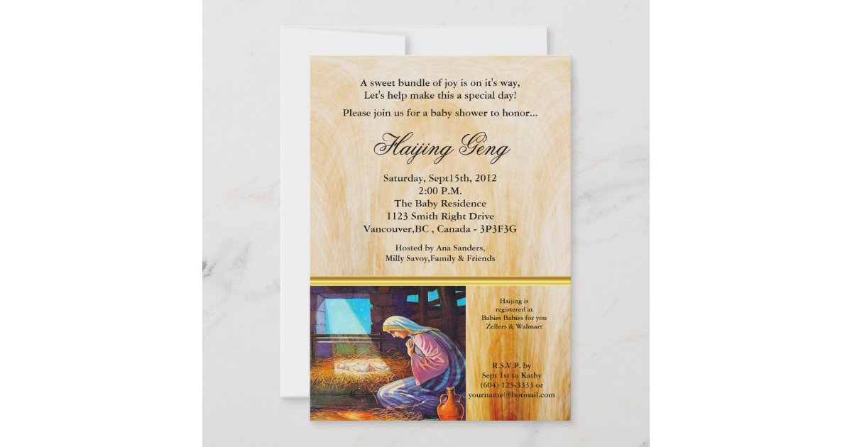 Jesus Comes Into Our World John 1:14 Invitation | Zazzle