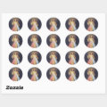 Jesus Divine Mercy First Holy Communion Classic Round Sticker | Zazzle